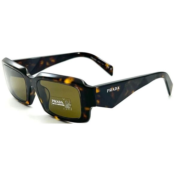 Prada | Accessories | Newprada Spr 27zf 9j9z Brown Authentic Sunglasses ...